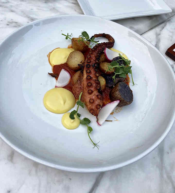 Octopus this tender doesn't happen by accident &ndash; it's culinary craftsmanship that transforms the eight-legged wonder into a plate-licking experience.