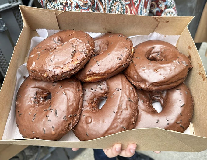 These chocolate-glazed beauties with their perfect sheen prove that sometimes the classics are classic for very good reasons.