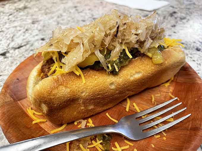 The West Virginia dog topped with coleslaw might sound unusual, but one bite will make you a believer in this regional specialty.