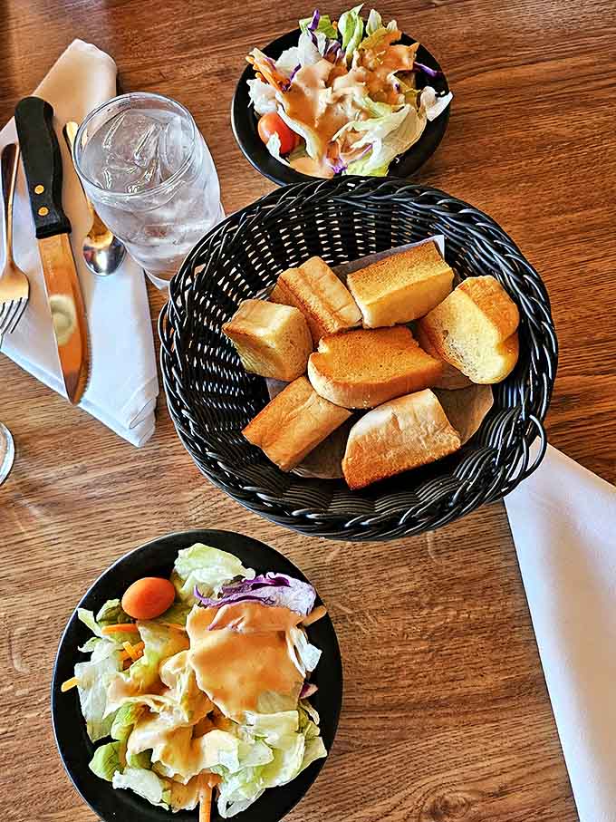 Fresh greens and warm bread &ndash; the supporting actors that deserve their own standing ovation in this meaty production.