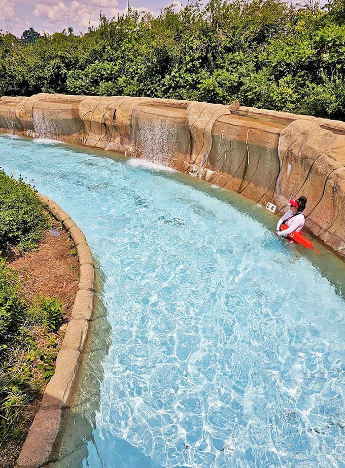 Hurricane Bay River Attraction: The lazy river &ndash; nature's way of telling overexcited parents it's okay to float horizontally for a while.
