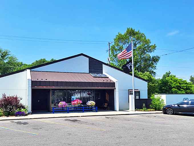 This unassuming building serves as more than just a post office &ndash; it's where locals exchange news and greetings as readily as they do mail.