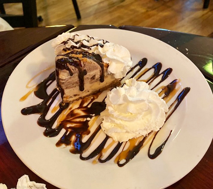Peanut butter ice cream pie that's worth every calorie &ndash; diet plans come here to die a glorious, whipped-cream topped death.