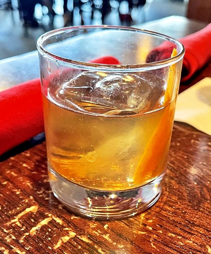 Amber liquid gold in a perfectly weighted glass &ndash; the ideal companion to cut through the richness of those famous cheese curds.