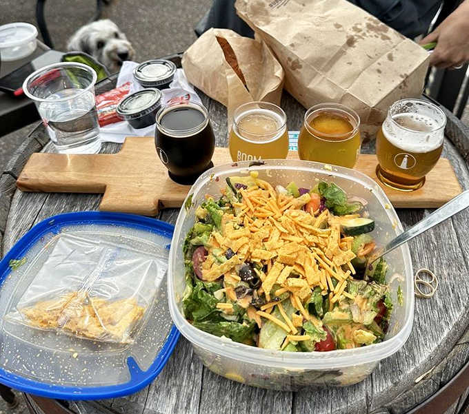 Who said brewery food has to be basic? This fresh salad proves beer companions can be both delicious and virtuous.