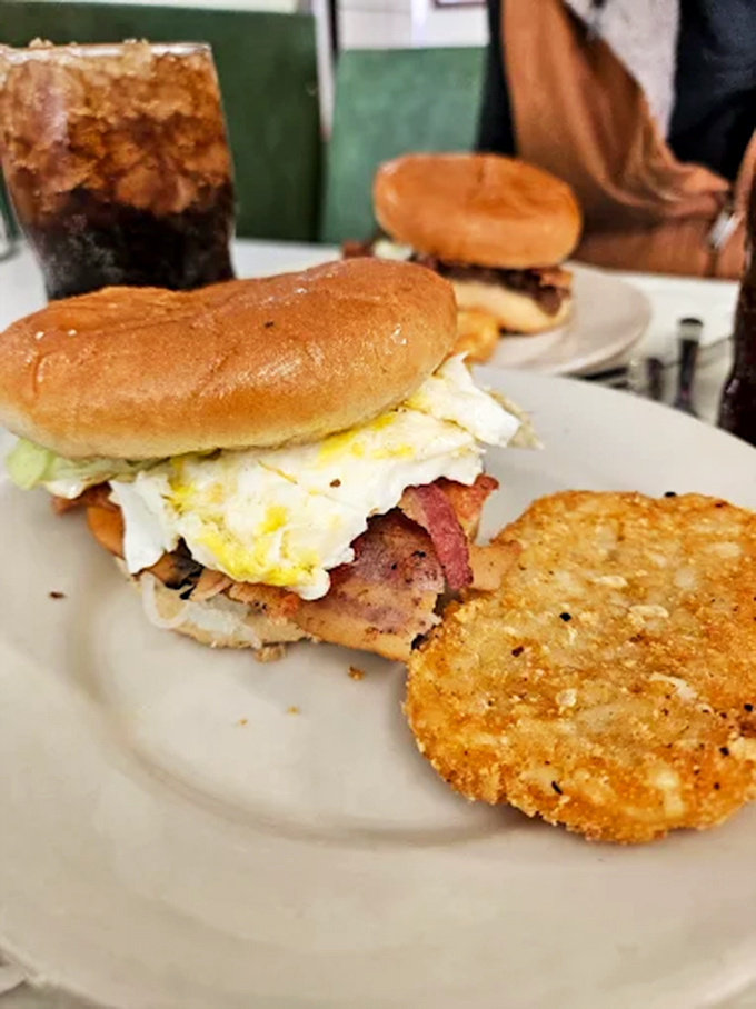 Sandwich: Breakfast becomes an event when your egg sandwich arrives &ndash; simple, satisfying, and substantial enough to fuel whatever the day throws at you.