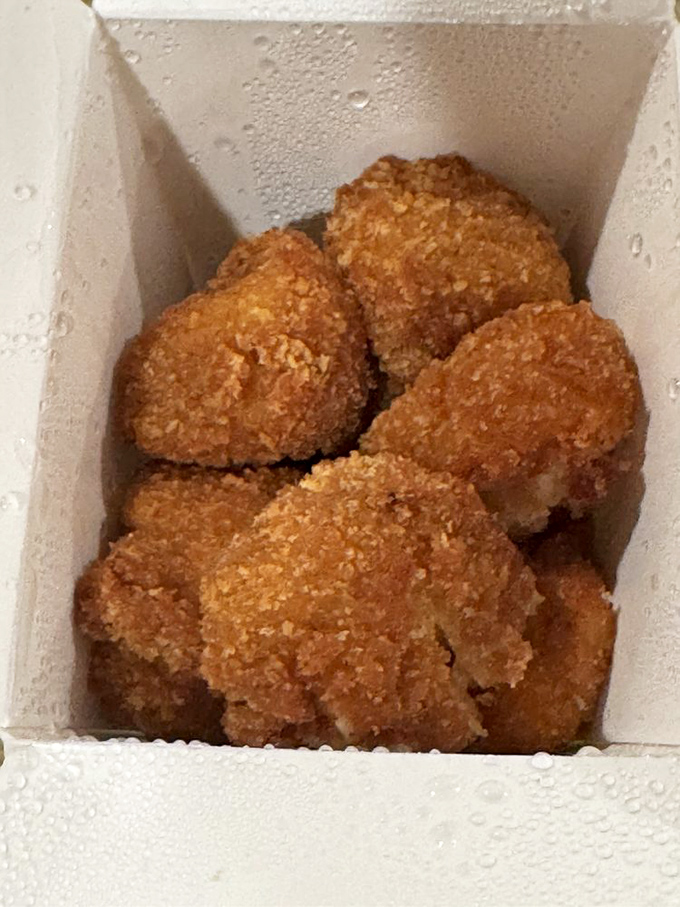 Golden-brown nuggets of oceanic sweetness that make you question why you'd ever order them any other way.