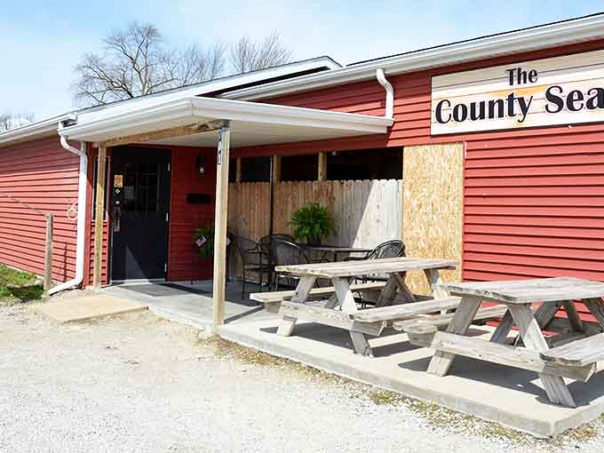 The County Seat: This unassuming red building houses some of the most honest-to-goodness delicious comfort food in central Illinois, with pies that could make a grown adult weep.