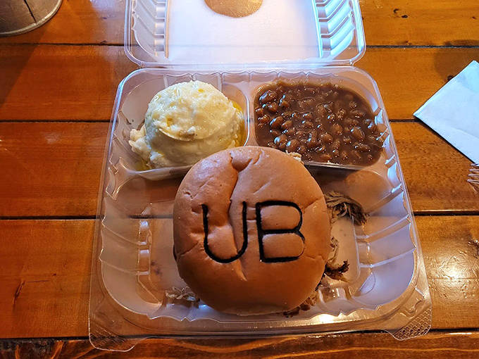 When your sandwich comes branded with "UB," you know you're not just eating food &ndash; you're joining a barbecue brotherhood.