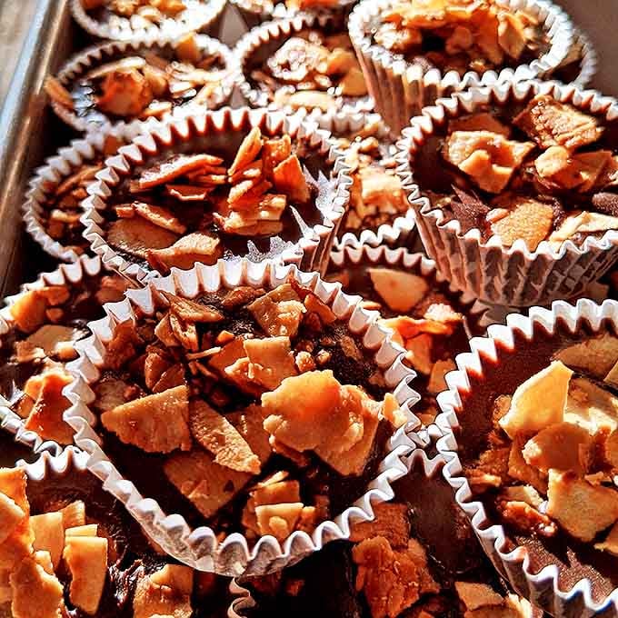Chocolate peanut butter cups: These aren't your gas station peanut butter cups &ndash; these are their sophisticated cousins who went to culinary school and graduated with honors.