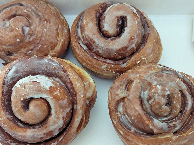 Cinnamon rolls that could make a grown adult weep with joy &ndash; spiral-shaped proof that life is worth celebrating.
