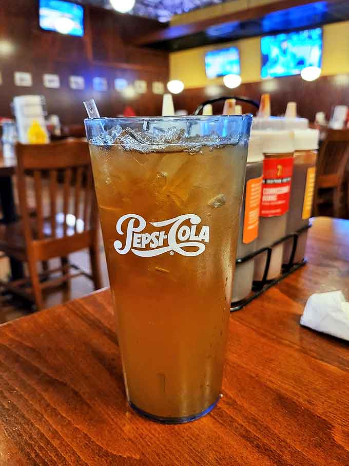 Even the drinks come dressed for the occasion &ndash; served in glasses generous enough to combat the thirst that good barbecue inevitably creates.