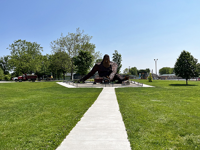A peaceful path leads visitors to this unexpected treasure in Ohio's heartland.