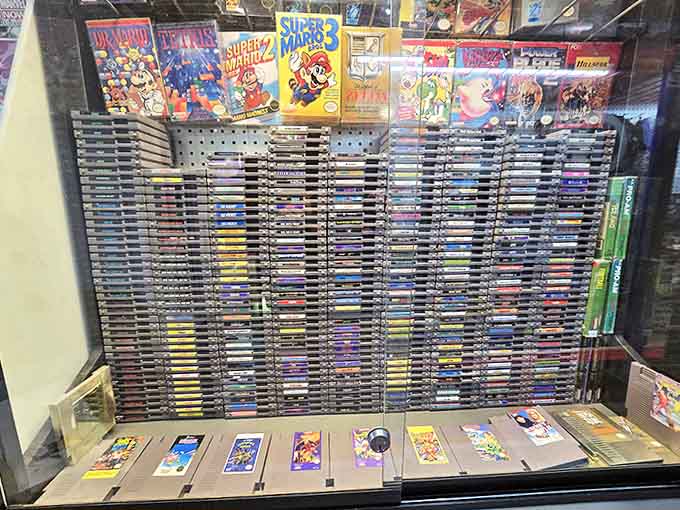 A treasure trove of Nintendo DS games awaits, each tiny cartridge packed with outsized adventures that once defined portable gaming.