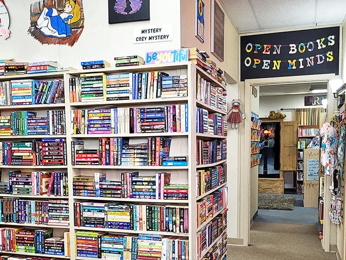 This simple sign captures the store's entire philosophy &ndash; literature as the gateway to expanded horizons and understanding.