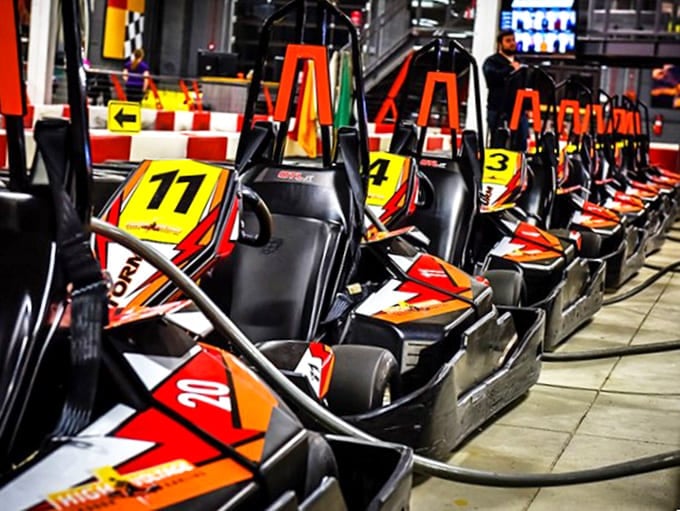 These electric chariots stand ready for battle, their sleek designs promising speed that will make your cheeks flap like cartoon characters.