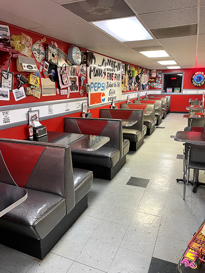 The classic diner seating arrangement isn't just nostalgic&mdash;it's perfectly engineered for maximum comfort and optimal people-watching opportunities.