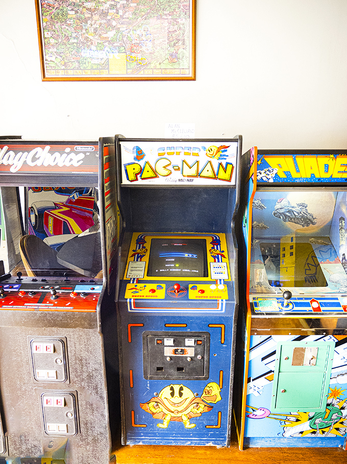 Super Pac-Man and friends wait patiently for players to rediscover the simple joy of joysticks and the distinctive soundtrack of arcade glory.