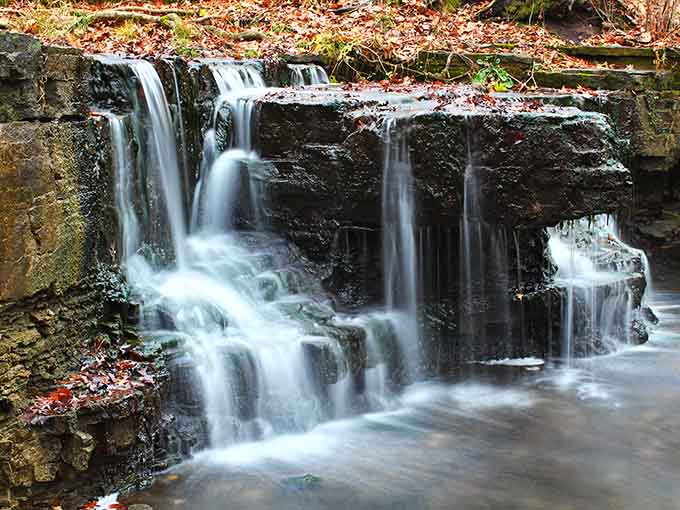 Caron Falls may be small, but its gentle cascade creates the perfect soundtrack for quiet contemplation and peaceful afternoon picnics.