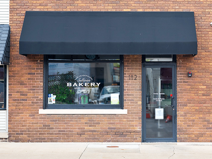 The understated elegance of Traditional Sullivan Bakery's storefront matches its approach to baking. Simple, classic, and absolutely perfect.