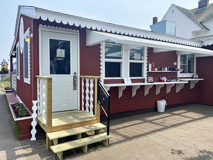 This seasonal Grand Marais institution proves that sometimes the best donuts come from the most unassuming places.