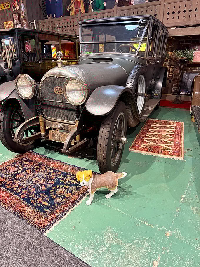 This century-old Stutz Bearcat represents an era when driving was an adventure requiring goggles, courage, and a healthy disregard for personal safety.