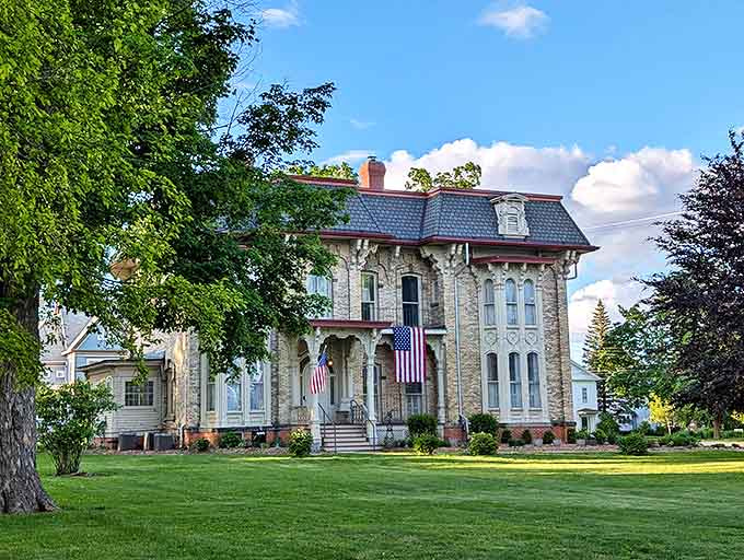 Amos Gould House: Victorian splendor in all its ornate glory &ndash; when homes were built as legacies, not just places to store your Amazon packages.