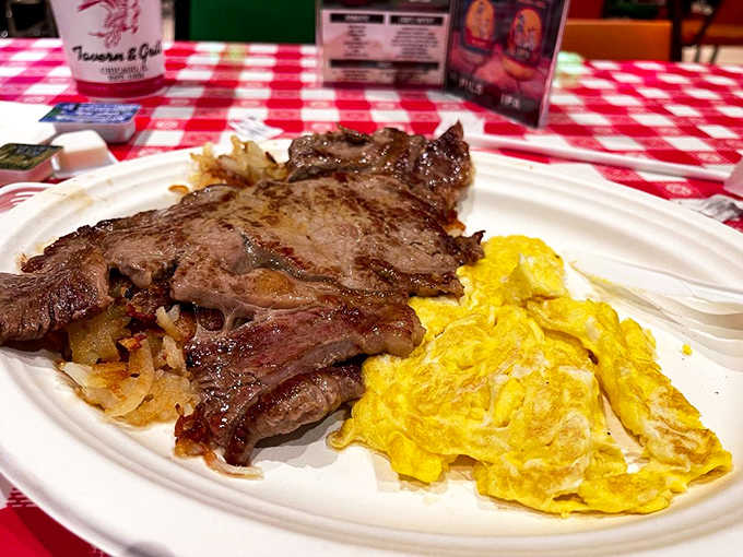 Steak and eggs &ndash; the power breakfast that fueled generations of Chicago journalists through deadlines, hangovers, and breaking news.