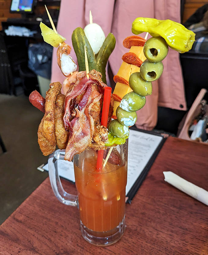 The legendary Bloody Mary &ndash; part cocktail, part appetizer, part conversation piece &ndash; arrives like an edible sculpture of morning-after salvation.