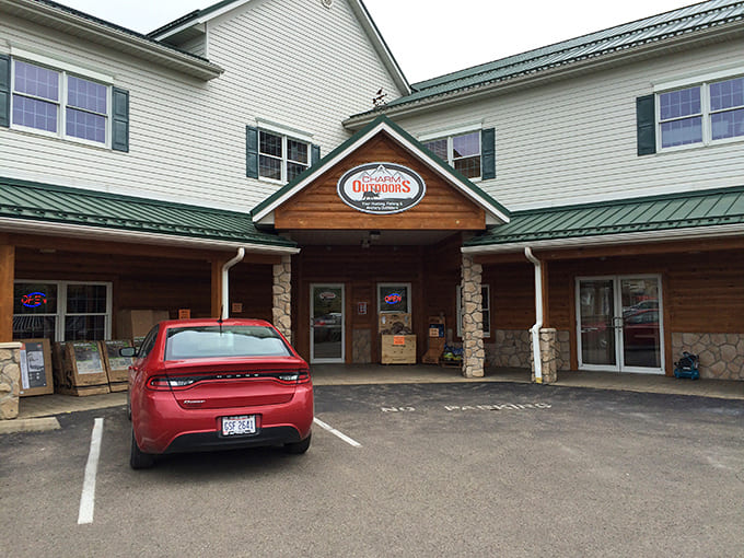 Where the staff speaks fluent "fish story" and knows every creek where the big ones are definitely not getting away.