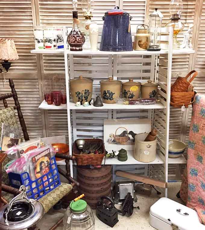Vintage crocks, baskets, and household items that prove our grandparents' generation knew how to make even practical objects beautiful.