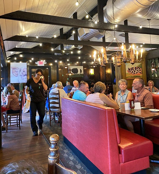 The dining room hums with conversation and laughter &ndash; the soundtrack to countless memorable meals.