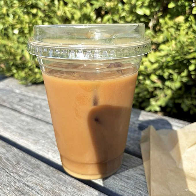 Their cold brew coffee cuts through sweetness with the precision of a surgeon, creating the perfect balance in each sip-and-bite combination.