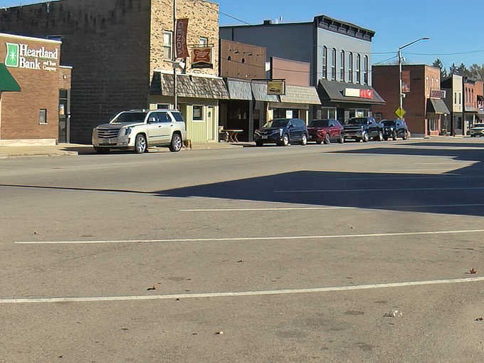 Local establishments like Heartland Bank anchor Genoa's business district, where personal service still trumps automated alternatives.