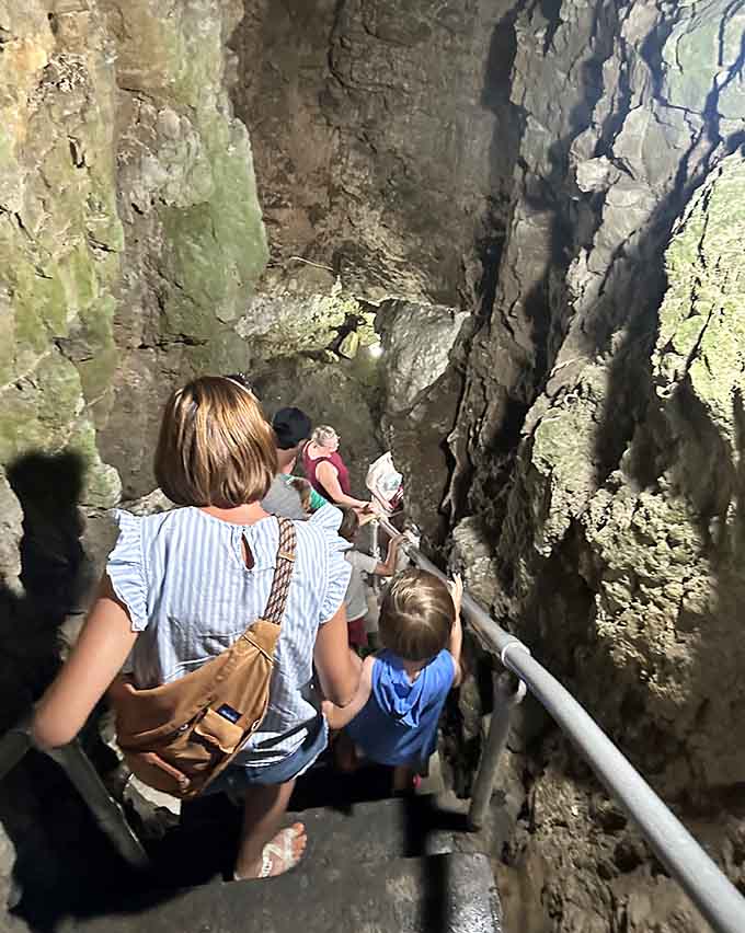 "Watch your step" indeed &ndash; you're about to descend into Ohio's most dazzling secret, no Indiana Jones hat required.
