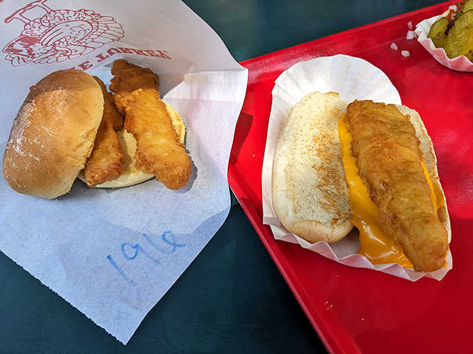 Fish dogs &ndash; a simple piece of fish with cheese on a hot dog bun &ndash; proof that sometimes the most unassuming dishes deliver the most surprising joy.