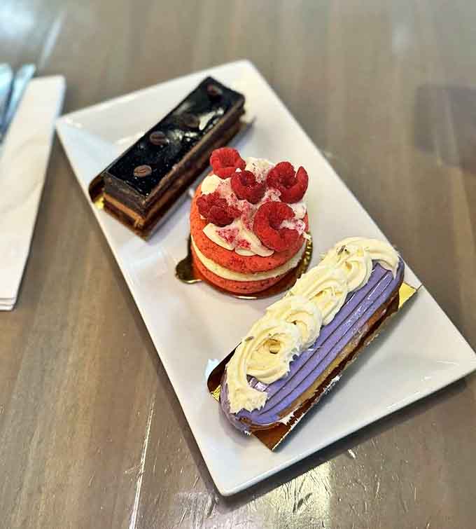 A dessert trio that turns an ordinary afternoon into a celebration &ndash; no special occasion required beyond simply being alive.