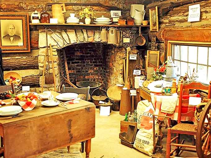 The pioneer kitchen wasn't just for cooking &ndash; it was command central for family life, where every meal required hours of preparation.