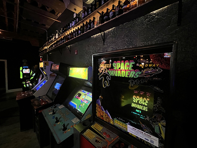 Retro games like Space Invaders and Gauntlet Dark Legacy wait patiently for players to rediscover the joy of perfectly responsive joysticks and buttons.