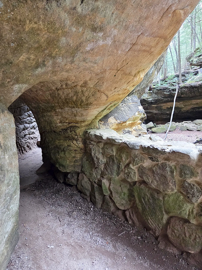 Nature's hallway &ndash; where the walls have been standing for millions of years and still look better than your freshly painted living room.