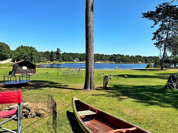 Runkle Lake offers camping with a view that'll make you forget all about those luxury hotels you've been saving up for.