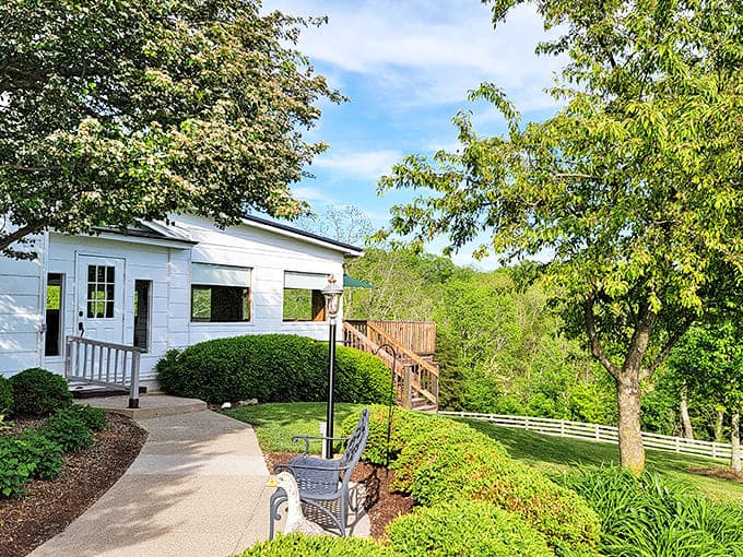 Follow this path and leave behind any notions that great dining can't happen in the middle of nowhere.