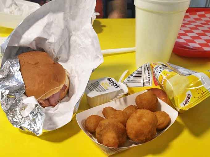 Sometimes you need real food before dessert&mdash;this sandwich and tater tots combo hits all the comfort food notes.