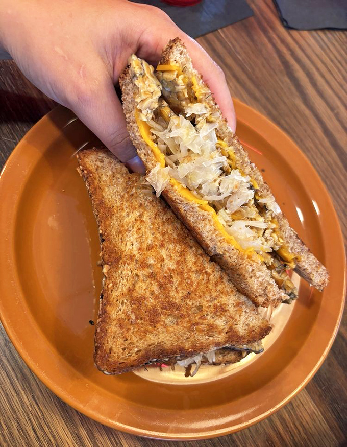 The Tempeh Reuben&mdash;where tradition meets innovation. That golden toast and sauerkraut crunch would make even the most dedicated meat-eater consider switching teams.