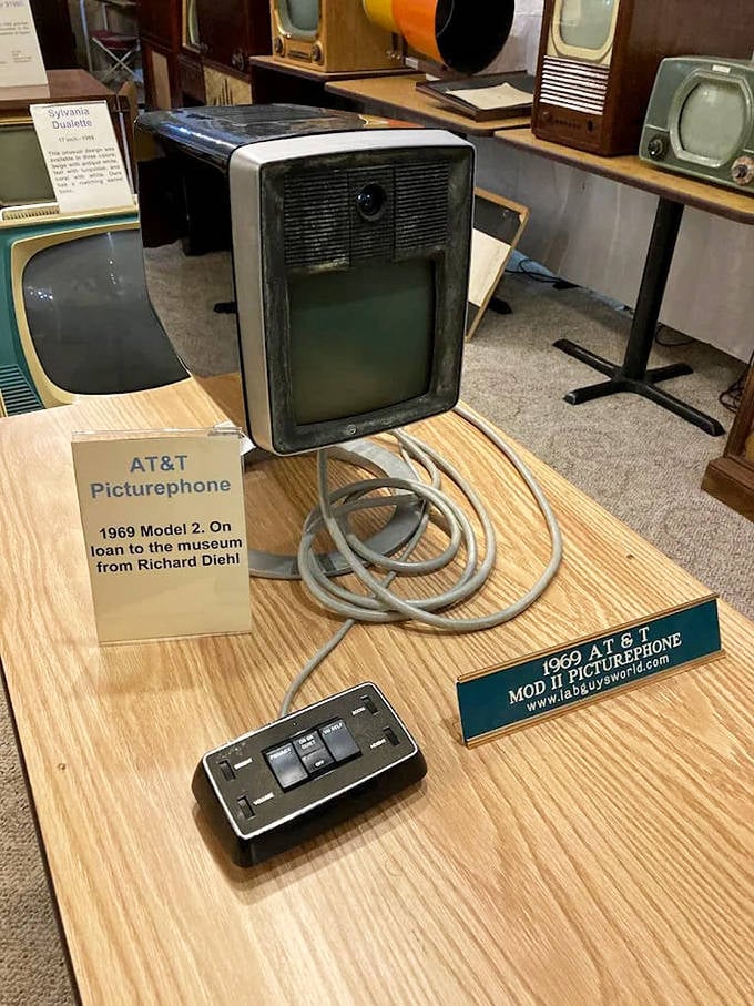 The 1969 AT&T Picturephone &ndash; FaceTime's great-grandfather that was decades ahead of its time but still needed a cord.