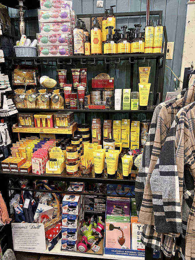 Natural body care products line the shelves, offering pampering with ingredients you can actually pronounce &ndash; grandma would approve.