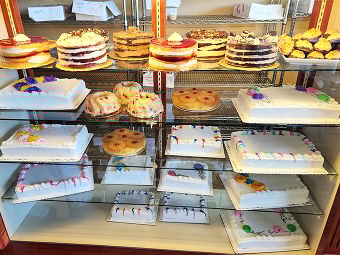 The cake showcase &ndash; where celebrations begin and diet resolutions go to die in the most spectacular fashion.