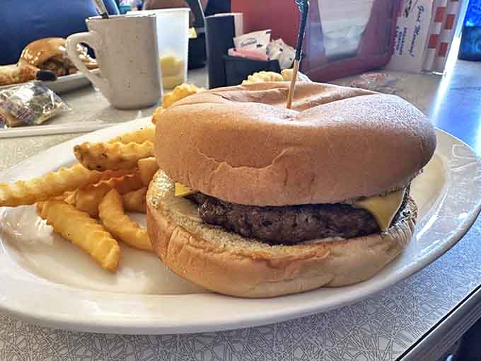 This isn't some fancy gourmet creation &ndash; just an honest, straightforward cheeseburger that tastes like summer cookouts and childhood memories.