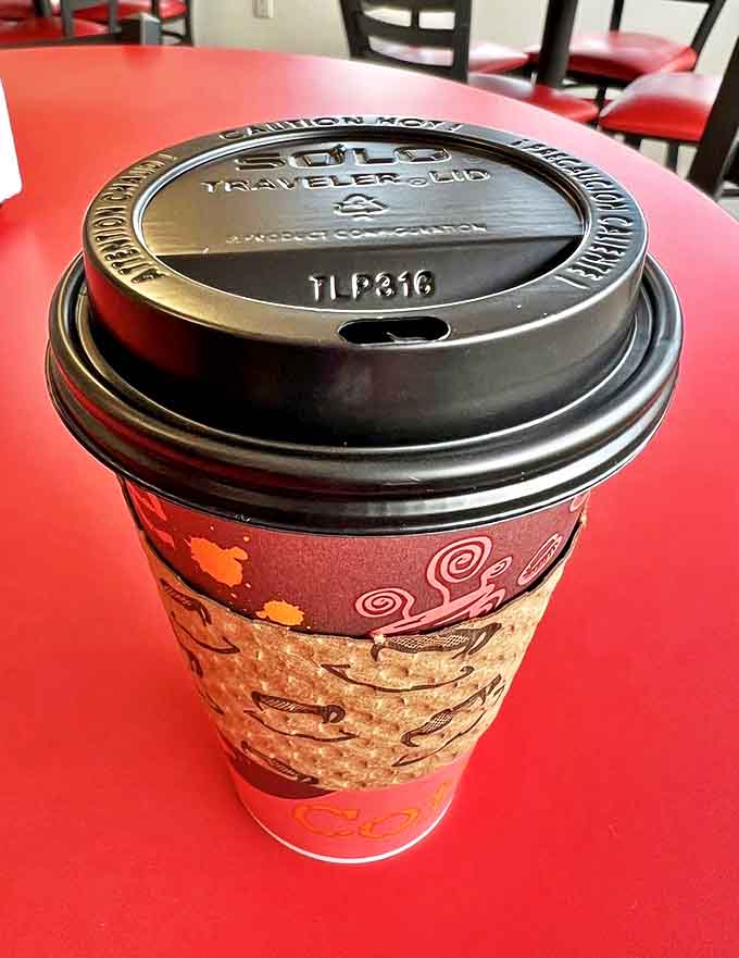 Coffee and pasties &ndash; a match made in Michigan heaven, with that sturdy cup promising to keep you warm while you devour your hand pie.