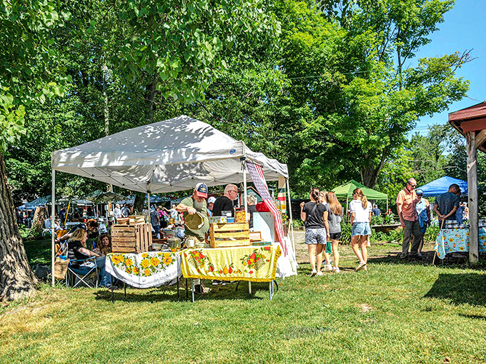 The Peninsula Flea Market transforms ordinary weekends into treasure hunts where one person's castoffs become another's prized possessions.